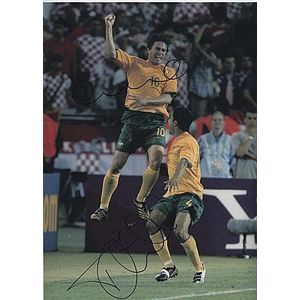 World Cup Duo: Cahill & Kewell Signature Action Shot - Sporting ...