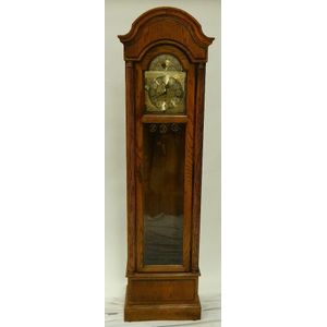 Antique German grandfather / longcase clock - price guide and values