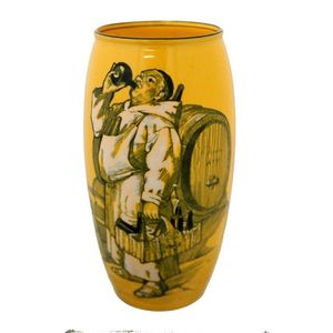 Hand-painted Royal Doulton Monk Vase by Tittensor - Royal Doulton ...