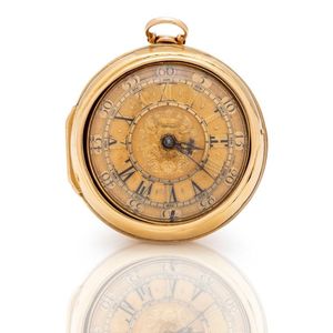 Rare 1713 Gold Pair-Cased Pocket Watch by Daniel Delander - Watches ...