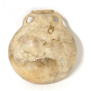 Egyptian Alabaster Pilgrim Flask, Williamson Estate Collection ...