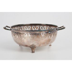 Antique sterling silver fruit bowls bowls - price guide and values