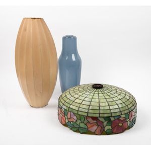 Assorted 20th Century Hanging Light Shades: Tiffany, Murano ...