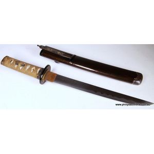 Edo Period Japanese Tanto with Goldfish and Aquatic Plants - Zother ...