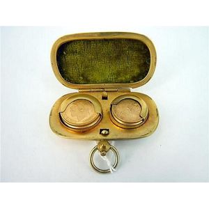 Gold Sovereign and coin cases - price guide and values