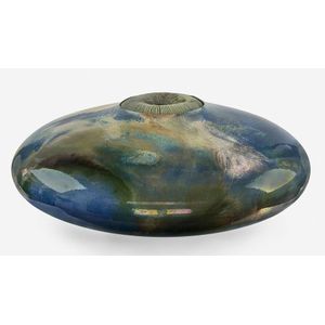 Iridescent Fungoid Floor Vase - 60cm Diameter - New Zealand Potters ...