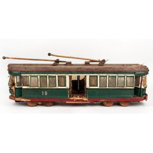Barn Find Relic: Mid 20th Century Scratch-Built Model Tram - Steam and ...