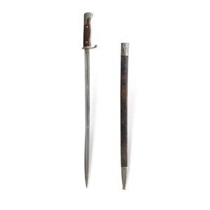 German WWI M1898 Gen Parade Bayonet with Pipe-Backed Blade - Edged ...