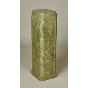 Art Deco Faux Marble Plinth - Pedestals - Furniture