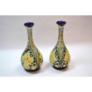 Florian Ware vases by Moorcroft Pottery (England) - price guide and values