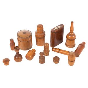 Vintage treen (small wooden items) - price guide and values