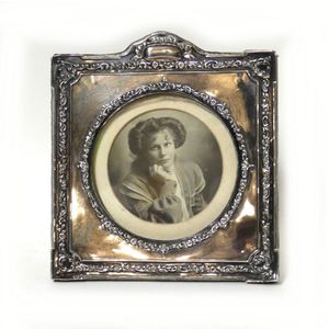 Edwardian Silver Photo Frame by Henry Matthews, Birmingham 1904 ...