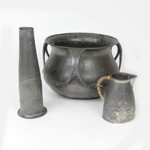 Early 1900s Tudric brand pewter ware made for Liberty & Co of London ...