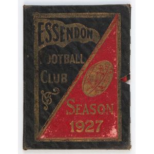 Vintage Essendon Football Club medals, badges and membership cards ...