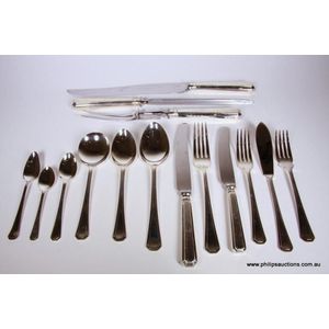 Art Deco Cutlery Set for 12 People - Flatware/Cutlery and Accessories ...