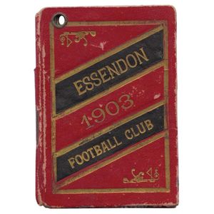 Vintage Essendon Football Club medals, badges and membership cards ...