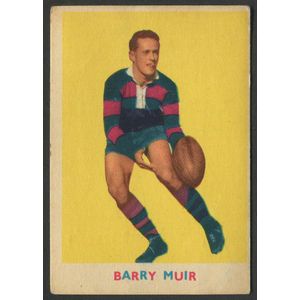 Barry Muir 1963 Wests Panthers Scanlens Card #11 - Cards - Cigarette ...