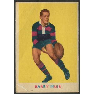 Barry Muir Wests Panthers 1963 Card #11 - Cards - Cigarette & Trade ...
