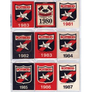 Vintage Essendon Football Club medals, badges and membership cards ...