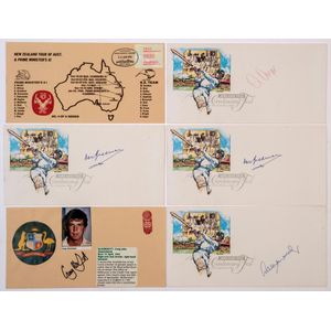 1980s Cricket Envelope Collection with Signatures - Sporting - Cricket ...