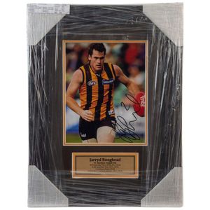 Roughead Signed Action Shot Display - Sporting - AFL/VFL - Memorabilia