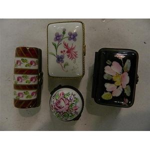 Limoges Trinket Box Set - Limoges - Ceramics