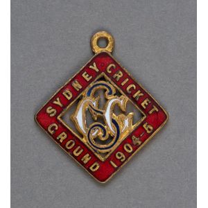1904 Sydney Cricket Ground Membership Fob (#386) - Sporting - Cricket ...