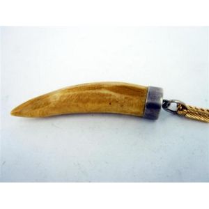 Ivory Pendant on Silver Chain - Pendants/Lockets - Jewellery