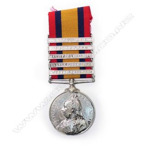 Military medals relating to South Africa - price guide and values