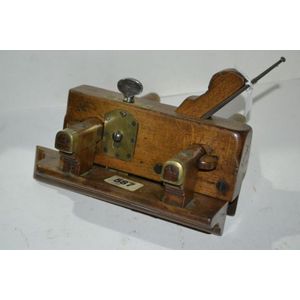 Antique Plough Plane with R. Mobbs Carpenter's Stamps - Tools ...