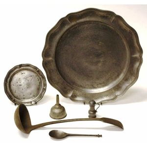 Antique or vintage pewter plates - price guide and values