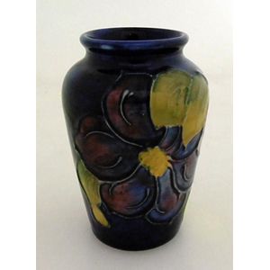 Walter Moorcroft Clematis Vase - 10cm - Moorcroft - Ceramics