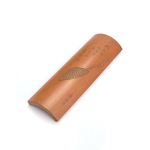 Carved Bamboo Wrist Rest, Japanese Early 20th Century, 17.5cm - Zother ...