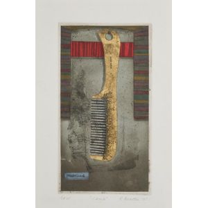 Comb Etching in Colour by Ray Beattie, Ireland-Australia 1949 - Prints ...