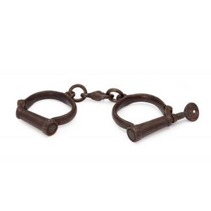 Convict handcuffs and manacles, Australian Colonial, Port Arthur ...