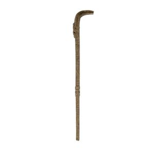 Vintage carved wooden Maori tokotoko (walking sticks) - price guide and ...