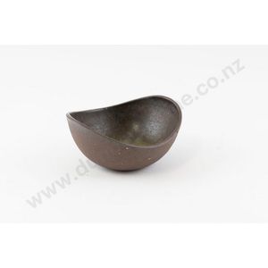 Perrin Glazed Coracle Bowl with Impressed Mark - New Zealand Potters ...
