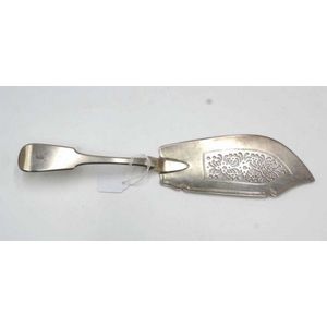 1815 London Hallmarked Sterling Silver Fish Slice by John Wakefield ...