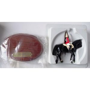 Mounted Lifeguard Soldier Figure with Drawn Sword - Edged Weapons ...