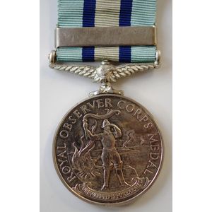 Royal Observer Corps Medal with Ribbon and Name Engraved - Medals ...