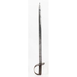British Navy Cutlass with 28" Blade and Cast Iron Grip - Edged Weapons ...
