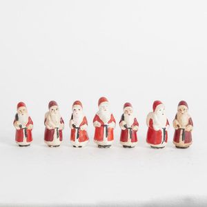 Spartan Santa Collection - 7 Figures, 65mm Height - New Zealand Potters ...