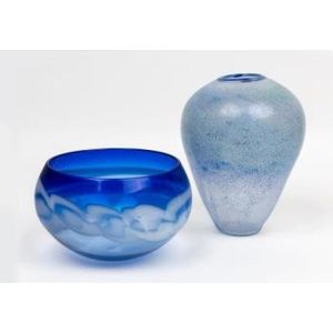Glass by Australian glass artist, Richard Morrell - price guide and values