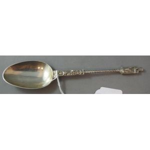 Antique sterling silver apostle spoons - price guide and values