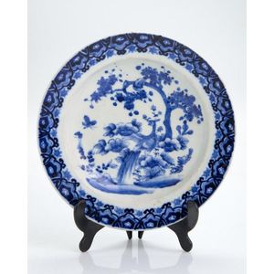 Japanese Blue and White Plate - Ceramics - Japanese - Oriental