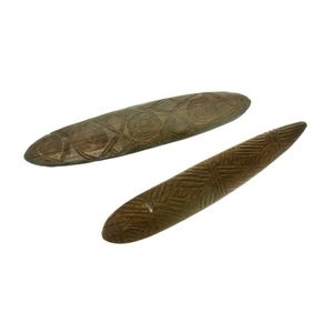 Aboriginal Message Sticks: Carved Hardwood, Weathered and Authentic ...