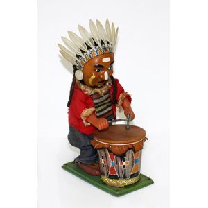 Nomura Toy Indian Joe Drummer Figurine - Zother - Toys & Models