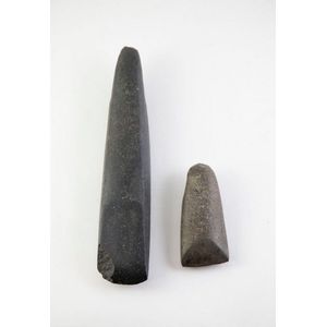 Smooth Stone Toki Set: 13cm and 31cm Lengths - New Zealand Maori - Tribal