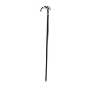 1930's Car Molded Ebony Walking Cane with Silver Mounts - Walking ...