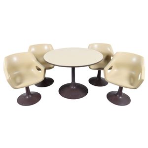 Sebel 5-Piece Dining Set with Hob Nob Chairs - Australian - Furniture ...